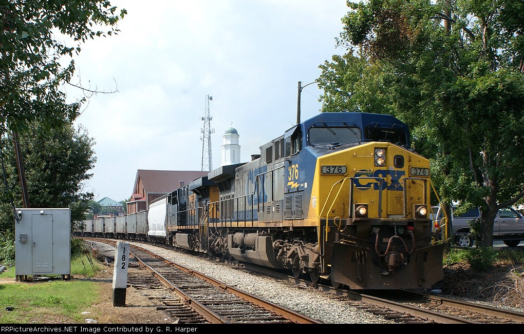 20 - CSX ballast mtys (and one lone coxered hopper) with BBRR crew